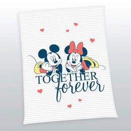 Disney Decke, Mehrfarbig, Textil, 150x200 cm, Oeko-Tex&reg; Standard 100, pflegeleicht, Wohntextilien, Decken, Kuscheldecken