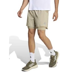 adidas Performance Sportshorts 'Adi365 Running Essentials' Herren Gr&ouml;&szlig;e M grau / khaki