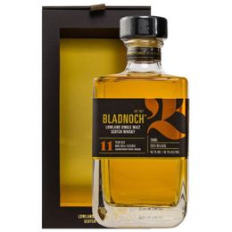 Bladnoch 11 Jahre Lowland Single Malt Whisky (46,7 % Vol. 0,7 Liter)