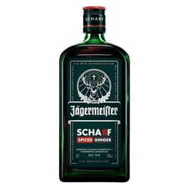 J&auml;germeister J&auml;germeister Scharf Spiced Ginger Kr&auml;uterlik&ouml;r (33 % Vol. 0,7 Liter)