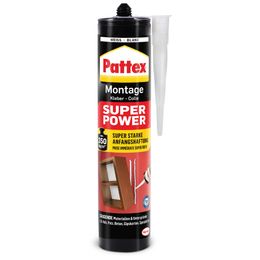 Pattex Montagekleber 'Super Power' wei&szlig; 370 g