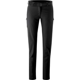 Maier Sports Lana slim Wanderhose Damen - Gr&ouml;&szlig;e 46 - schwarz