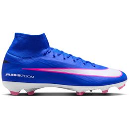 Nike ZM SUPERFLY 10 PRO FG Fu&szlig;ballschuhe Herren - Gr&ouml;&szlig;e 45 1/2 - blau