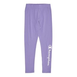 Champion Authentic Athletic Apparel Leggings M&auml;dchen Gr&ouml;&szlig;e 104 lavendel / wei&szlig;