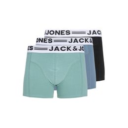 Jack & Jones Jack & Jones Junior Boxershorts Jungen Gr&ouml;&szlig;e 176 taubenblau / himmelblau / schwarz / wei&szlig;