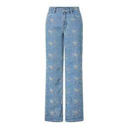 Y.A.S YAS Jeans 'YASSIA' Damen Gr&ouml;&szlig;e 33 hellblau