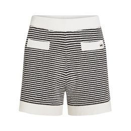 K by KARL LAGERFELD Karl Lagerfeld Shorts 'Ikon' Damen Gr&ouml;&szlig;e 40 schwarz / wei&szlig;