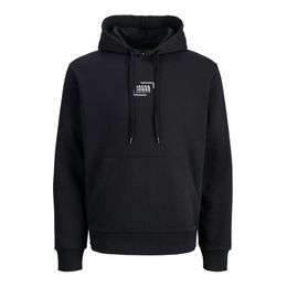 Jack & Jones Jack & Jones Sweatshirt 'JJECORP' Herren Gr&ouml;&szlig;e L schwarz / wei&szlig;
