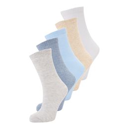 ABOUT YOU Socken 'Fee' Damen Gr&ouml;&szlig;e 35/38 chamois / opal / hellblau / hellgrau / wei&szlig;