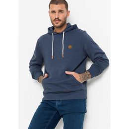 bonprix Hoodie, blau, mit Baumwolle