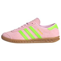adidas originals Sneaker 'Hamburg' Herren Gr&ouml;&szlig;e 43/43.5 neongr&uuml;n / rosa