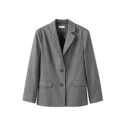 MANGO TEEN Blazer 'Rosep' Damen Gr&ouml;&szlig;e 30 beige / dunkelgrau