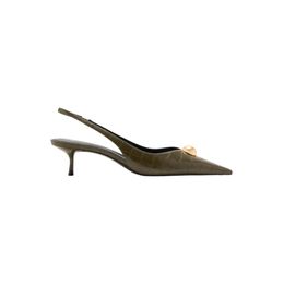 Mango Slingpumps 'Ball' Damen Gr&ouml;&szlig;e 42 khaki