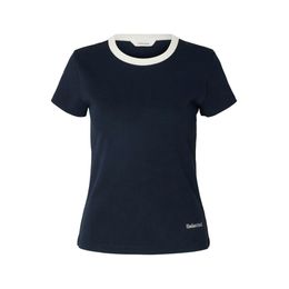 Selected T-Shirt 'SLFMILLY' Damen Gr&ouml;&szlig;e L navy / wei&szlig;