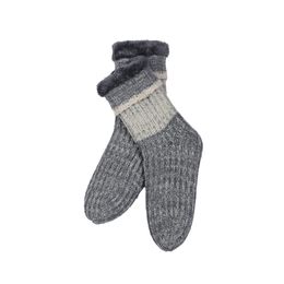Bickley + Mitchell Amsterdam Socken Herren Gr&ouml;&szlig;e 41/46 dunkelgrau / offwhite