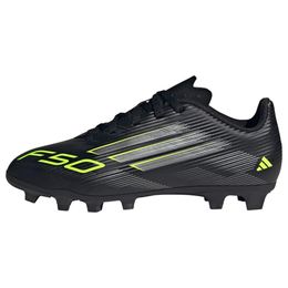 adidas Performance Fu&szlig;ballschuh 'F50 Club' Jungen Gr&ouml;&szlig;e 32 dunkelgrau / neongr&uuml;n / schwarz
