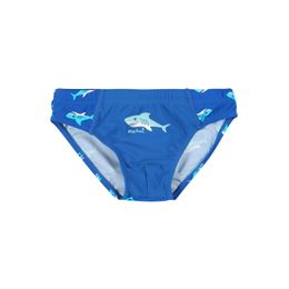 Playshoes Badehose Jungen Gr&ouml;&szlig;e 110/116 blau / hellblau / wei&szlig;