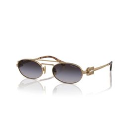Miu Miu Sonnenbrille 'Miu Miu MU54ZS 7OE5D1' Damen Gr&ouml;&szlig;e 53 gold
