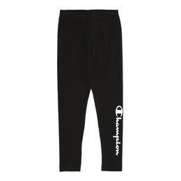 Champion Authentic Athletic Apparel Leggings M&auml;dchen Gr&ouml;&szlig;e 164 schwarz / naturwei&szlig;