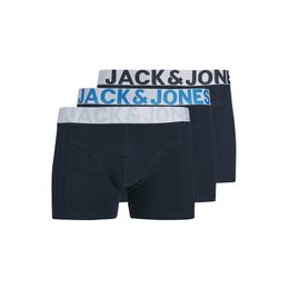 Jack & Jones Jack & Jones Boxershorts 'JACCONOR' Herren Gr&ouml;&szlig;e M navy / hellblau