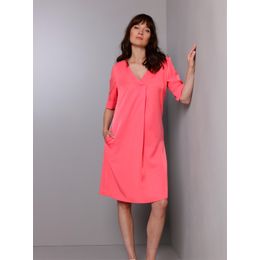 CREATION L PREMIUM Wit Damen A-Linien-Kleid aus reinem Lyocell, grapefruit, Gr&ouml;&szlig;e 40