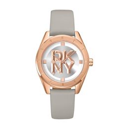 DKNY Analog Watch 'Chambers Midi' female Grey size One Size