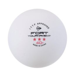 Dunlop Ball '40+ Fort Tournament 3' male White size Onesize