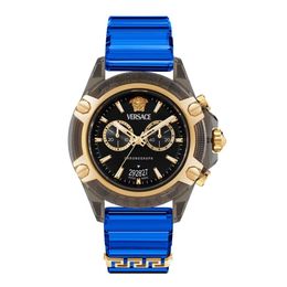 Versace Analog Watch female Blue size 42