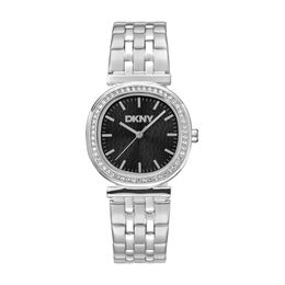 DKNY Analog Watch 'Evening' female Silver size One Size