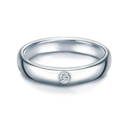 Trilani Ring Damen Gr&ouml;&szlig;e 52 silber / transparent