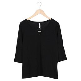 sheego Langarmshirt Damen Gr&ouml;&szlig;e XXL Second Hand schwarz
