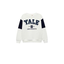 KOTON Sweatshirt 'Yale' boy White size 146/152