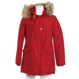 Woolrich Winterjacke / Wintermantel Damen Gr&ouml;&szlig;e S Second Hand rot