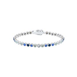 Elli Armband Damen Gr&ouml;&szlig;e 17 blau / hellblau / dunkelblau / silber / transparent