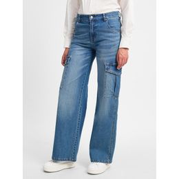 Marie Lund Cargojeans Damen Gr&ouml;&szlig;e 27/28 blue denim