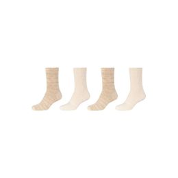 Camano Socks female Beige size 39-42