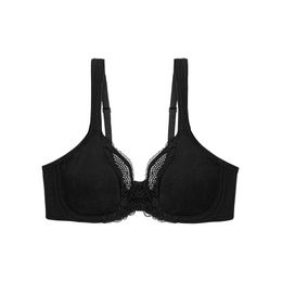 Triumph Bra 'Modern Lace + Cotton' female Black size 105
