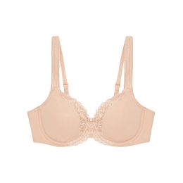 Triumph Bra 'Modern Lace + Cotton' female Beige size 90