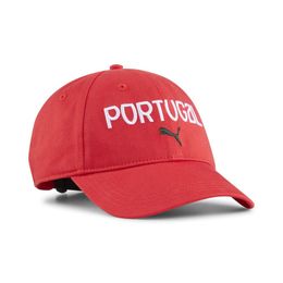 Puma Sportcap 'Portugal' Herren Gr&ouml;&szlig;e 55/60 rot / schwarz / wei&szlig;