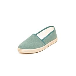 Gottstein Espadrilles 'Espadrille Camping Linen uni V' female Green size 40