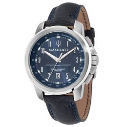 Maserati Analog Watch 'Successo' male Blue size One Size