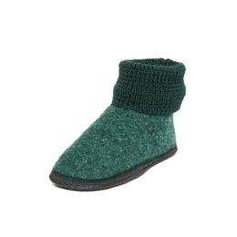 Gottstein Slippers 'H&uuml;ttenschuhe Wool Venture High' female Green size 42