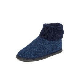 Gottstein Slippers 'H&uuml;ttenschuhe Wool Venture High' female Blue size 40
