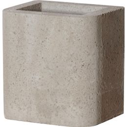 Schornsteinverl&auml;ngerung Buschbeck, T:33cm, grau, Beton, Schornsteine, "Standard"