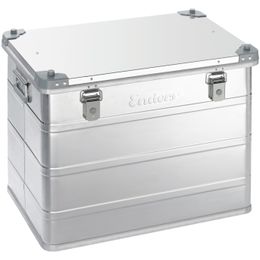 Aufbewahrungsbox Enders, B:66cm H:51cm T:44,5cm, silber, Aluminium, Outdoor, Aufbewahrungsboxen, "Vancouver S", Aluminium, BxTxH: 66x44,5x51 cm, 123