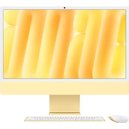 Apple iMac "iMac 24" CTO", Mac OS, 16 GB RAM 256 GB SSD, gelb, Desktop-PCs