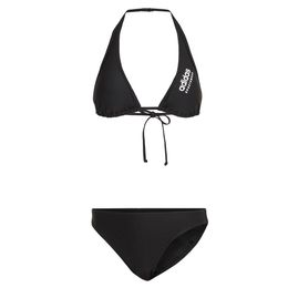 adidas Sportswear Sportbikini 'Padded Sportswear Neckholder' Damen Gr&ouml;&szlig;e XL/XXL schwarz / wei&szlig;
