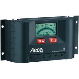 steca Solarladeregler "PR 1515", B:9,6cm H:4,4cm T:18,7cm, schwarz, Spannungsregler