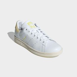 Damen Sneaker "STAN SMITH W", adidas originals, Gr. 37, gelb, Leder, Synthetik, Schuhe