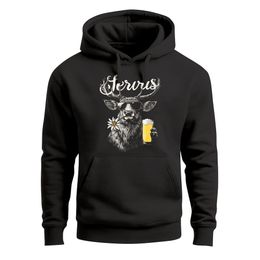 Neverless Sweatshirt 'Servus Bier' male Black size 3 XL